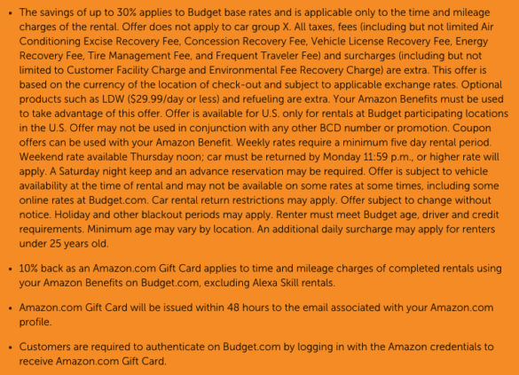 How To Earn A 10% to 20% Rebate On Your Car Rental With Amazon, But ...
