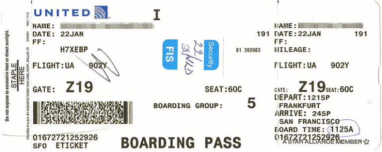 Deciphering Your Boarding Pass: What Do All Those Letters & Numbers ...