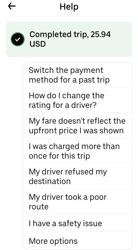 What To Do When Your Uber Charge Is Higher Than Expected - Your Mileage ...