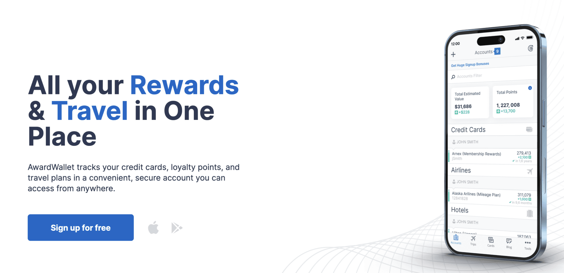 Five Reasons You Should Be Using AwardWallet - Your Mileage May Vary