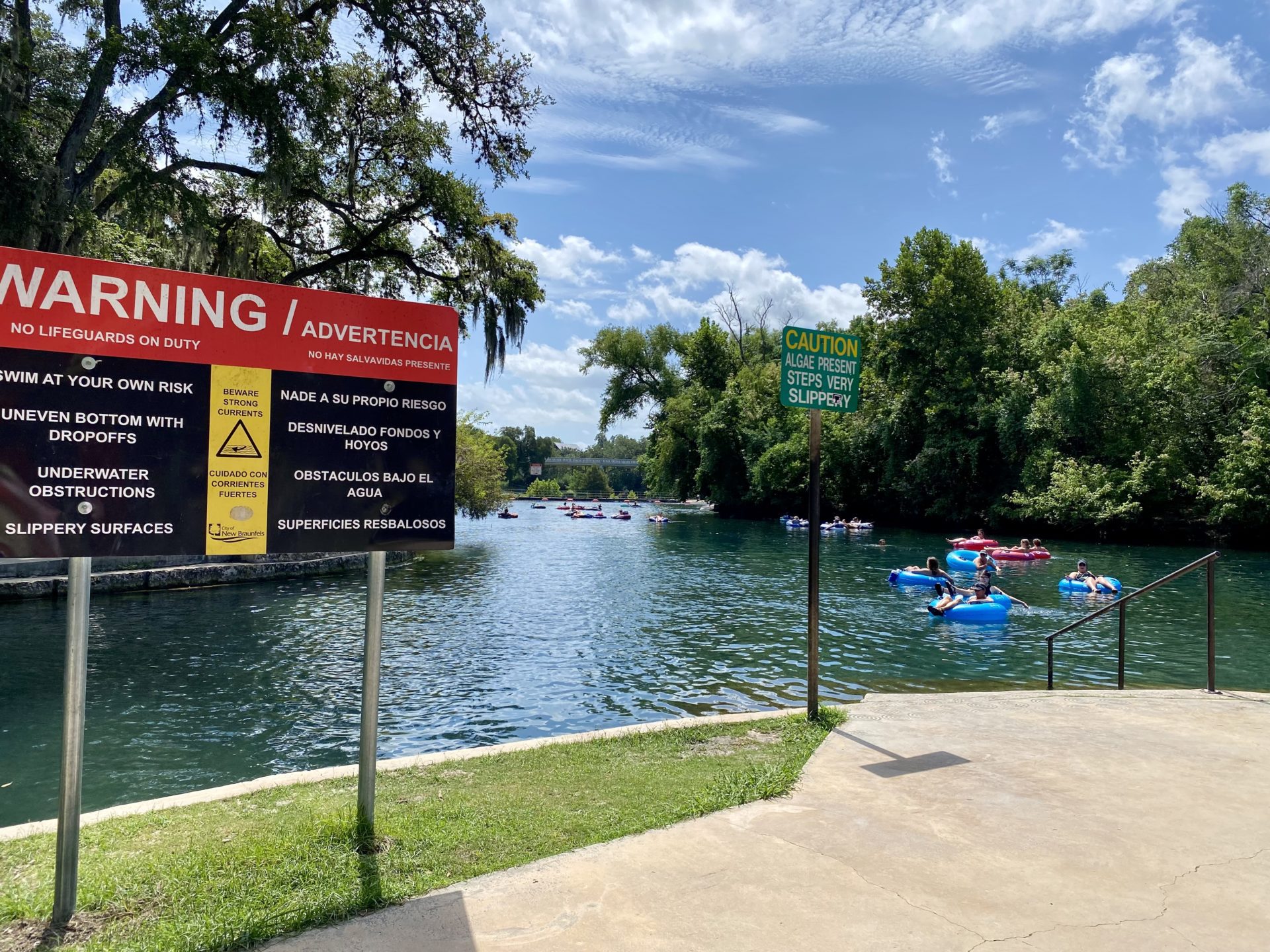 Toobing (Tubing) In Texas - Floating The Comal River - Your Mileage May ...