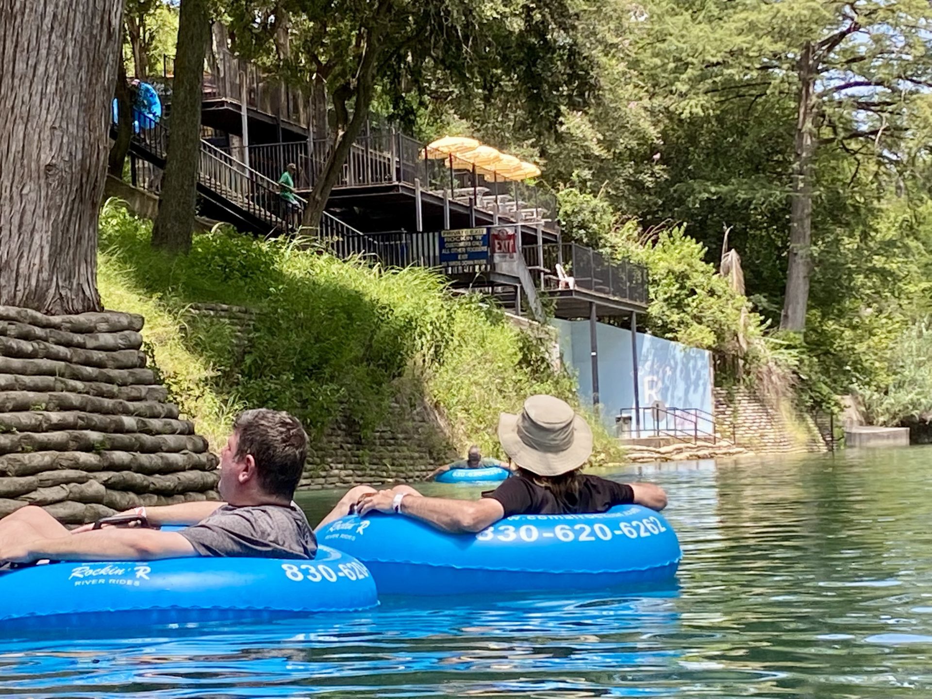 Toobing (Tubing) In Texas - Floating The Comal River - Your Mileage May ...
