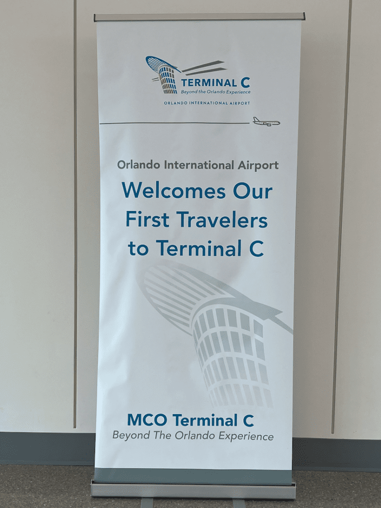 MCO's Terminal C Is OPEN! Here's Our First Look - Your Mileage May Vary