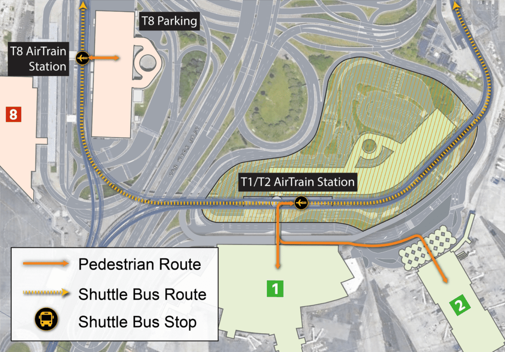 Temporary Closures of JFK's AirTrain Stations - Your Mileage May Vary