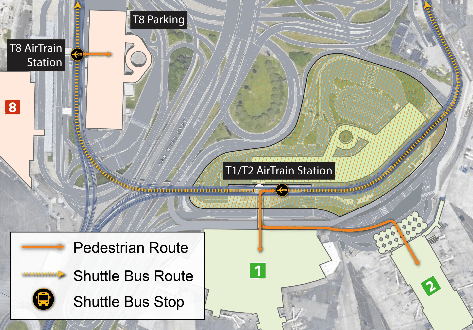 Temporary Closures of JFK's AirTrain Stations - Your Mileage May Vary