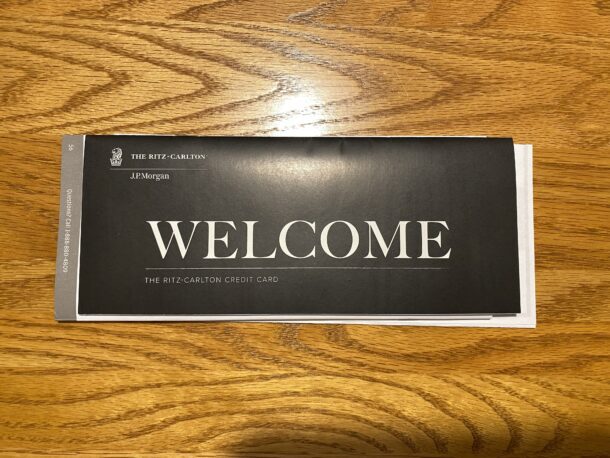 Unboxing The Ritz Carlton Card - Your Mileage May Vary