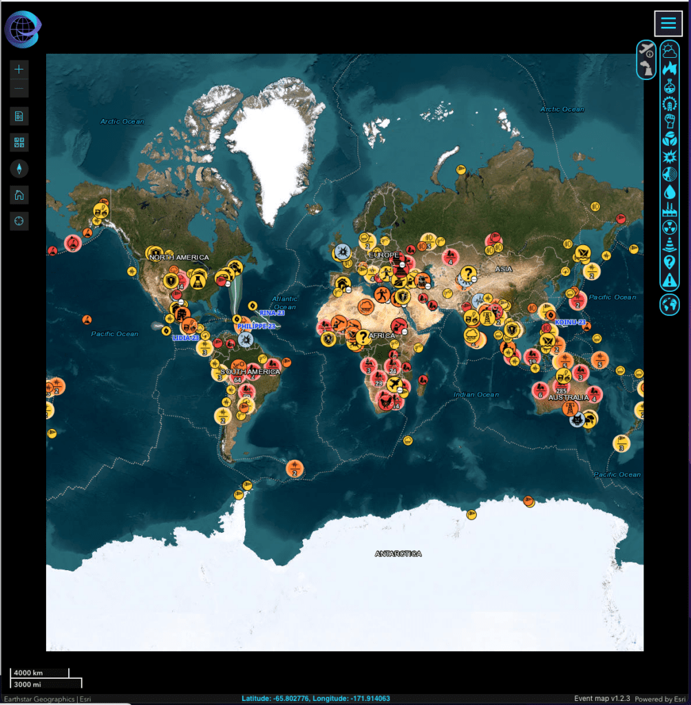 Interactive Map Show Disasters & Emergencies in Real Time - Your ...
