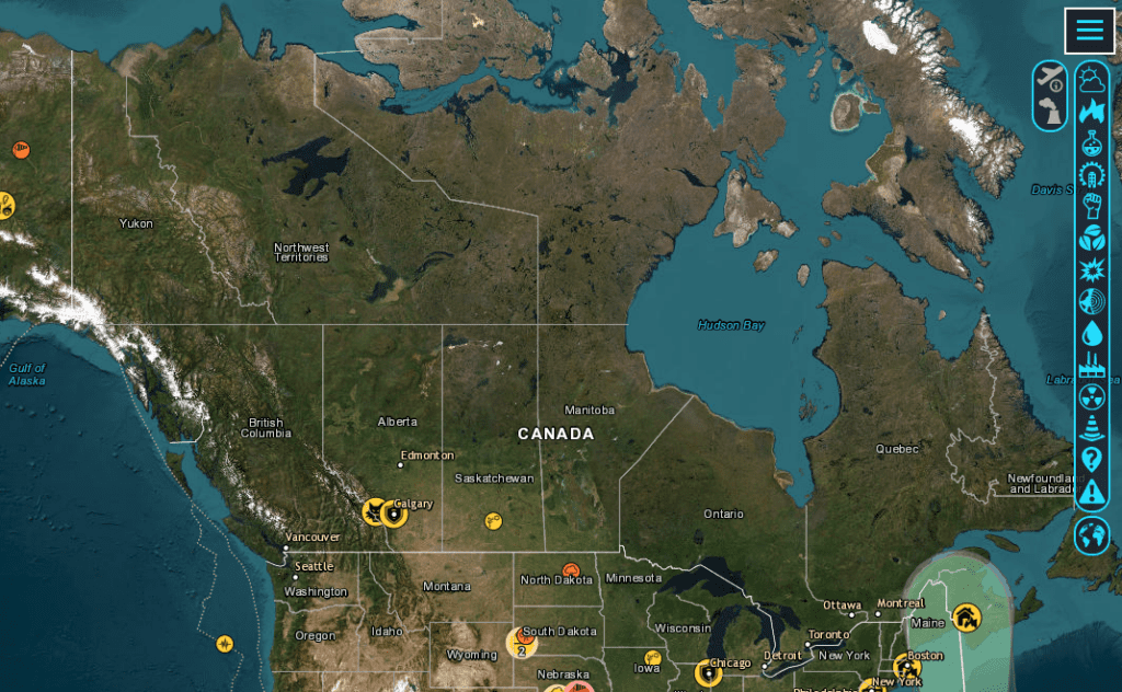 Interactive Map Show Disasters & Emergencies in Real Time - Your ...