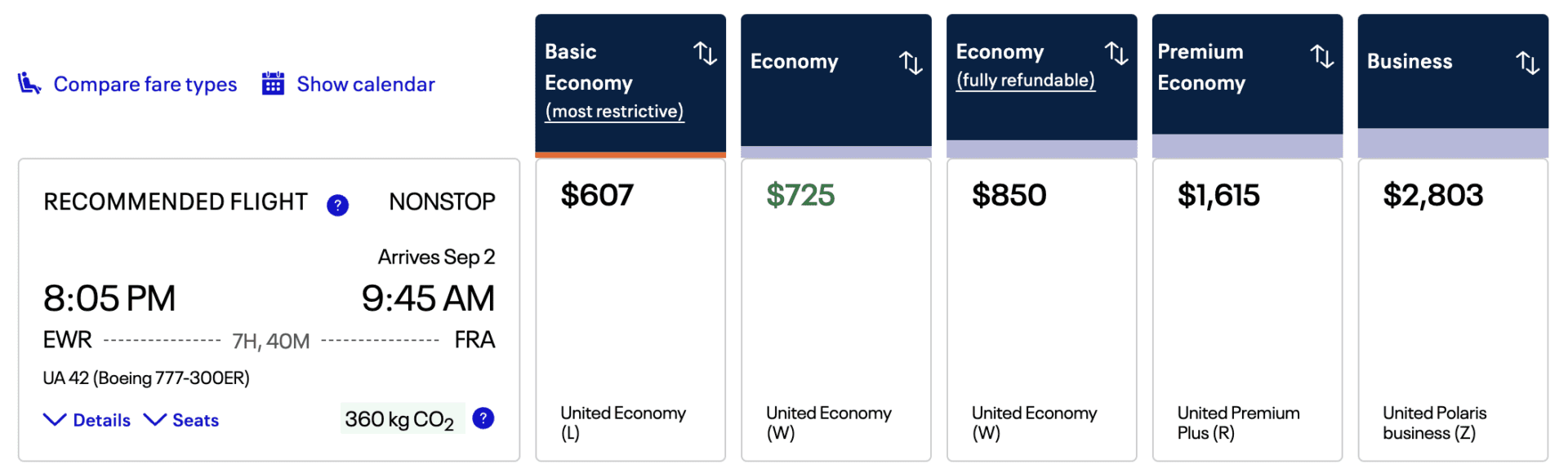 Confused by United Airlines Seats? Here's What Each Class Actually Gets ...