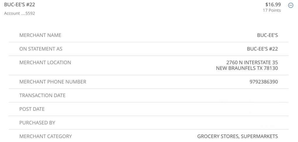 Maximizing Points at Buc-ee's: Understanding How Banks Classify Expenses - Your Mileage May Vary