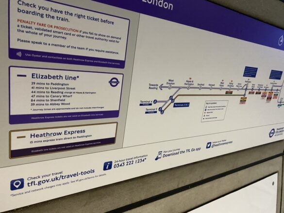 My Experience on London's New Elizabeth Line from Heathrow - Your ...