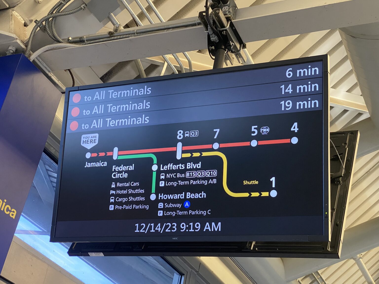JFK AirTrain Update: Terminal One Reopens for Regular Service - Your ...