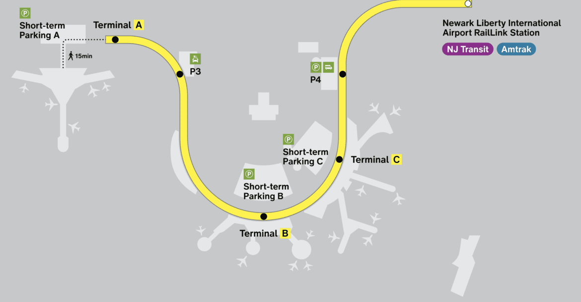 AirTrain Adventures: Navigating from Terminal A at Newark Airport ...