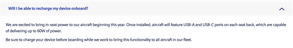 Southwest Said Power Ports Were Coming. Assigned Seats Came First ...