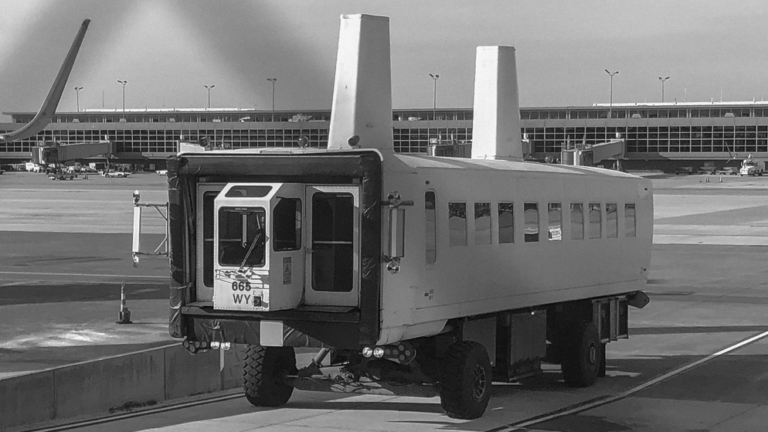 Big News for Dulles' Mobile Lounges - Your Mileage May Vary