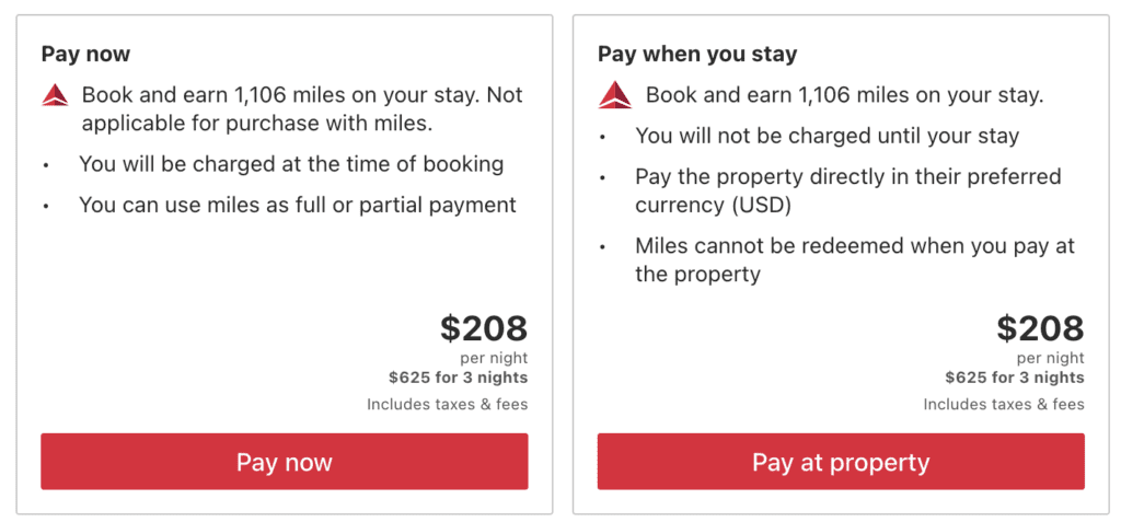 Delta Stays: My Experiences Using This Booking Portal - Your Mileage ...