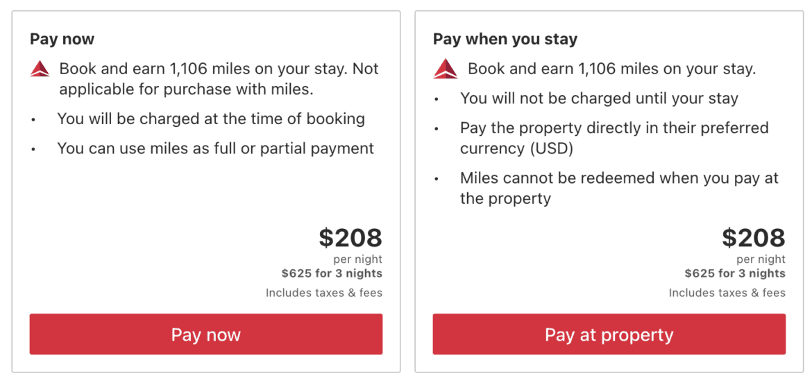 Delta Stays: My Experiences Using This Booking Portal - Your Mileage ...