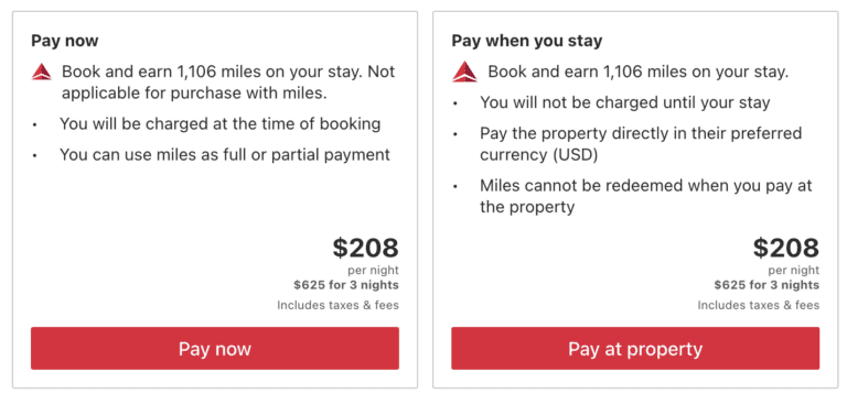 Delta Stays: My Experiences Using This Booking Portal - Your Mileage ...
