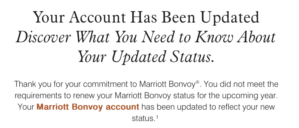 Marriott Status Downgrades Are Here. How We Kept Gold Elite - Your ...