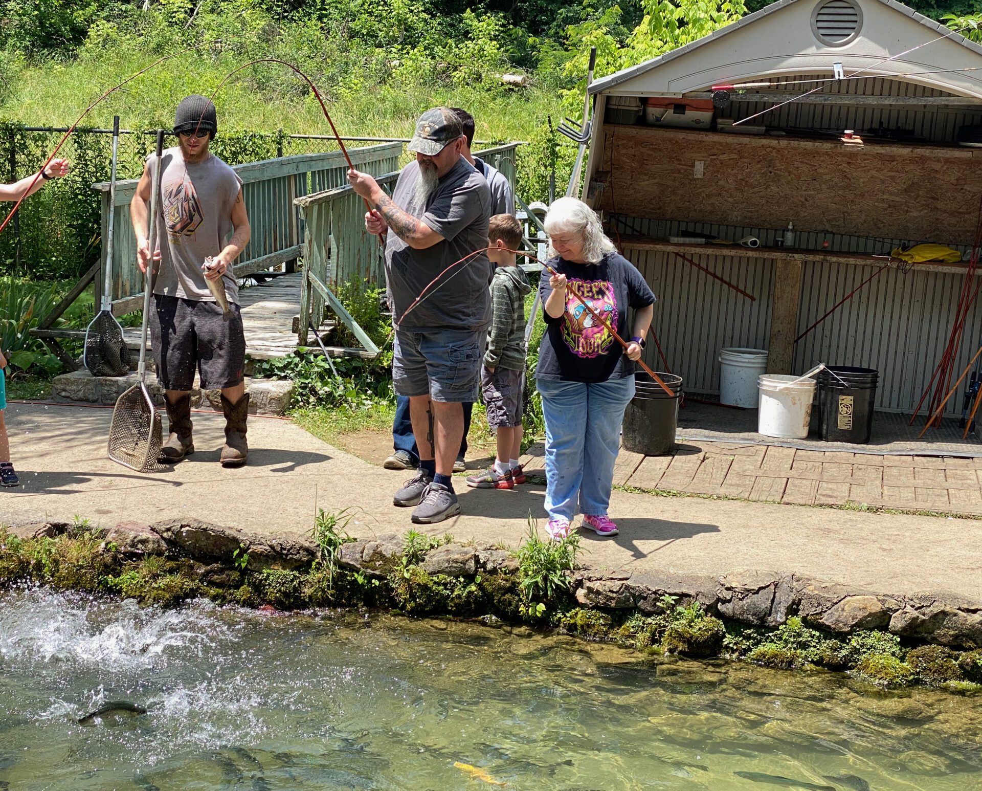 This Trout Farm in the Smokies Lets You Catch and Eat Your Own Fish ...