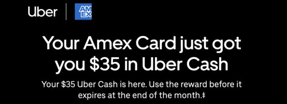 Reminder: Your Amex Platinum Uber Cash Jumps to $35 in December - Your ...