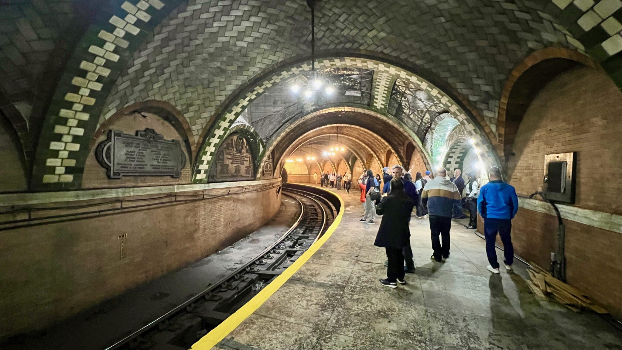 We Stepped Off the Train Into NYC’s Most Famous Closed Subway Station ...