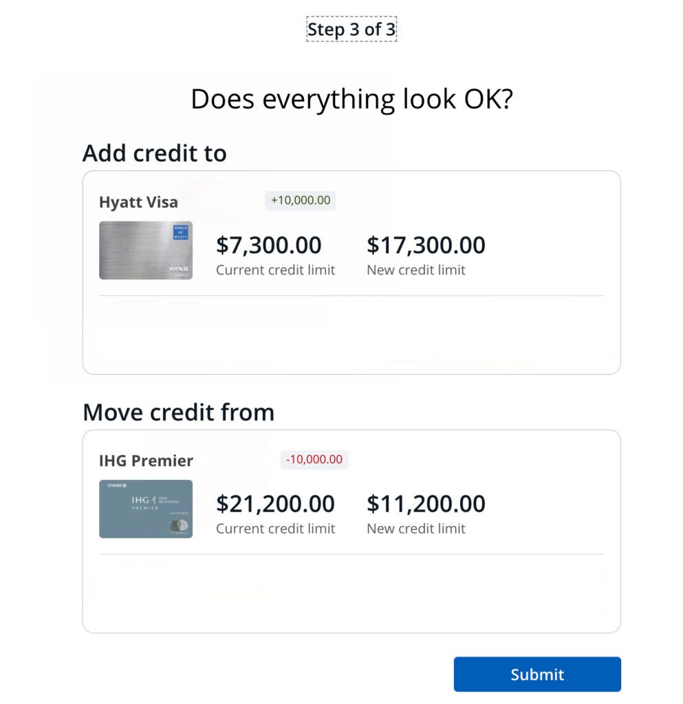 Chase Now Lets You Move Credit Limits Between Cards Online (And It’s ...